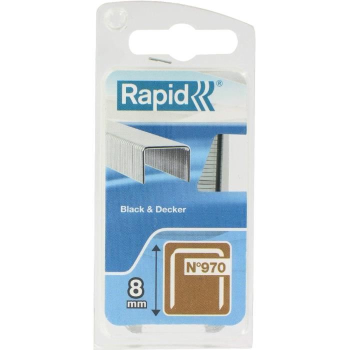 Grapas RAPID galvanizadas - Alambre plano - N ° 97... – Grandado