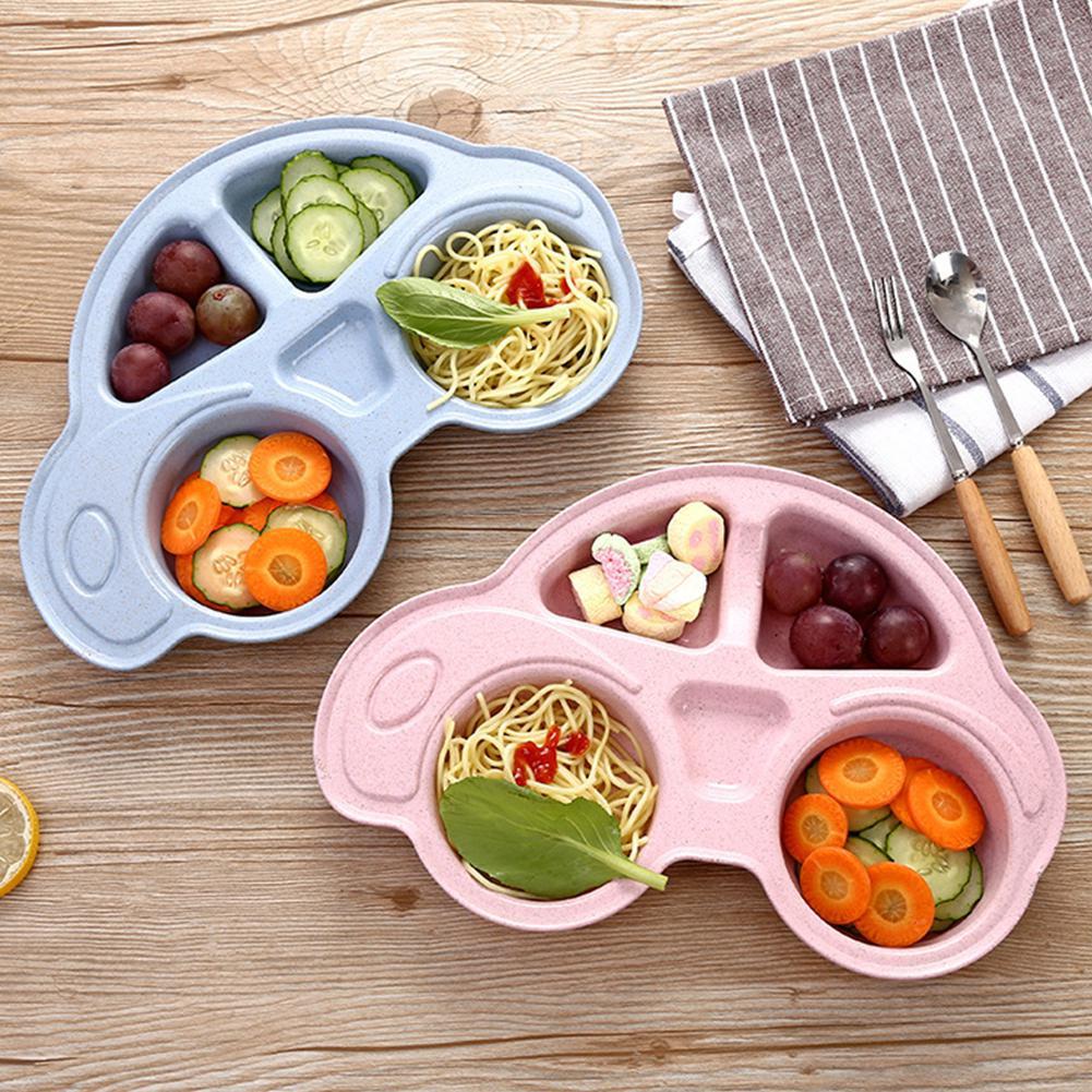Cute Cartoon Car Shape Bowl Plate Children Baby Fe... – Grandado