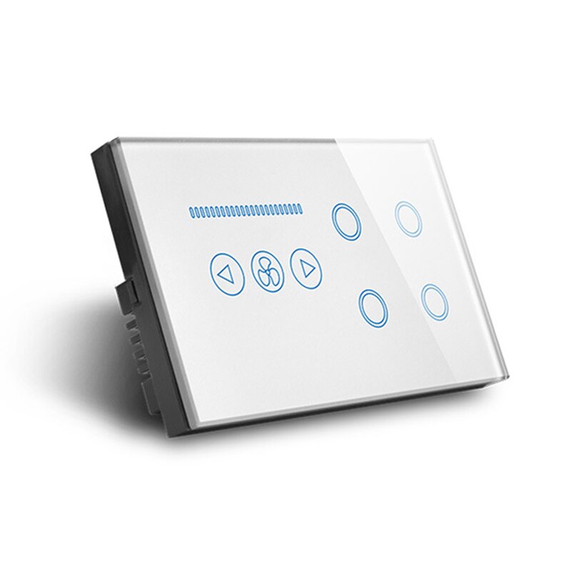 Wifi Smart Home Light Switch 4 Gang Tempered Glass... – Grandado
