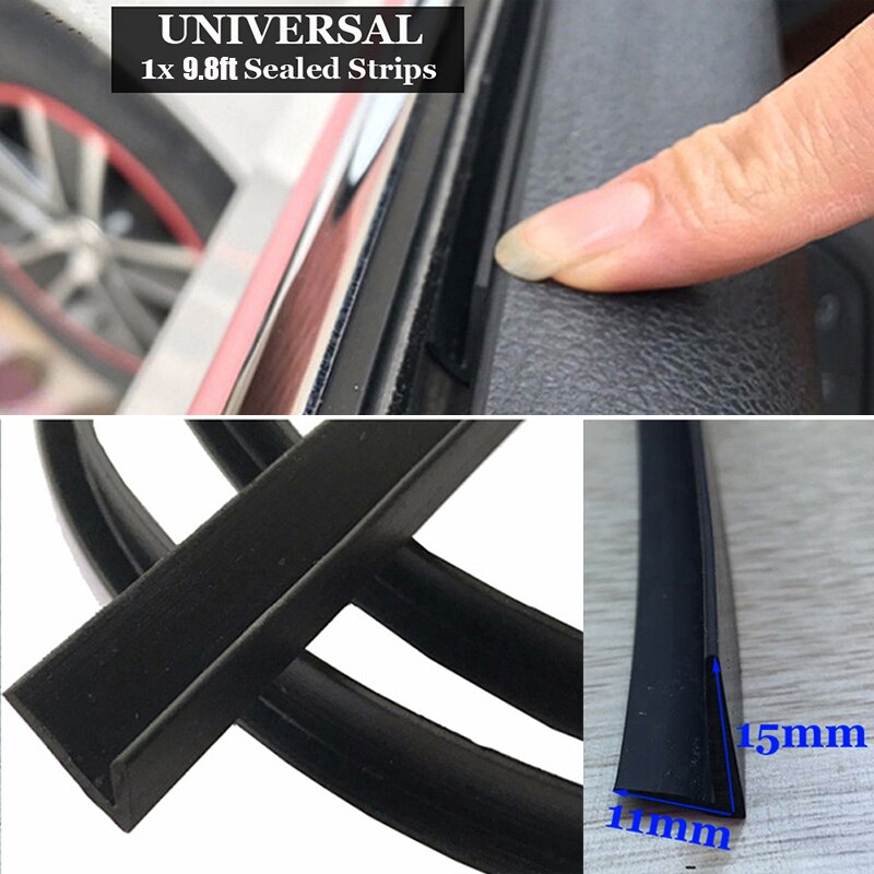 Auto Deur Window Trim Edge Moulding Rubber Geluids... – Vicedeal
