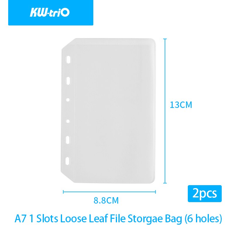 2pcs Convenient Loose Leaf Filing Storgae Bag 6-Ri... – Vicedeal