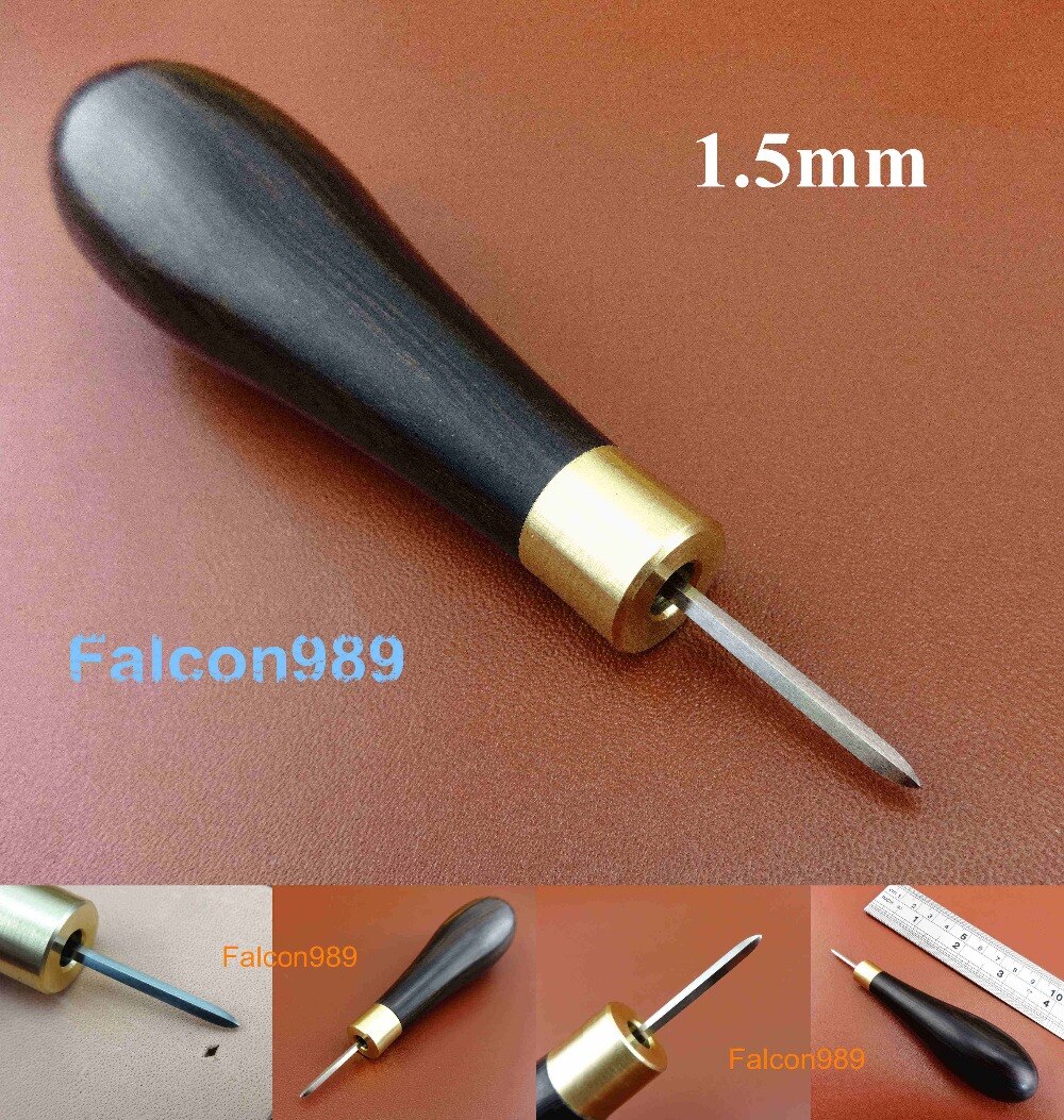 4kind 1.5-3mm Leather Craft Cocobolo Handle Sewing... – Vicedeal