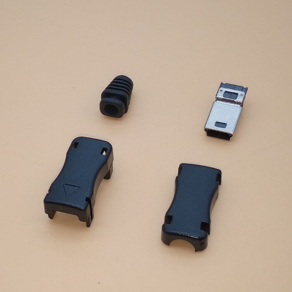 10sets Mini Usb 4 in 1 Type 5Pin Welding Male Plug... – Grandado