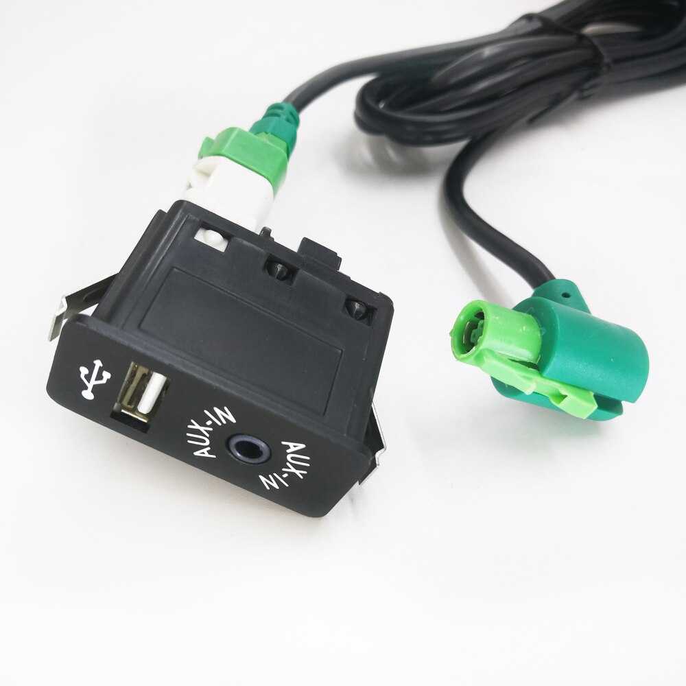 Biurlink USB Aux-in Schakelaar Socket Kabelboom Ka... – Vicedeal
