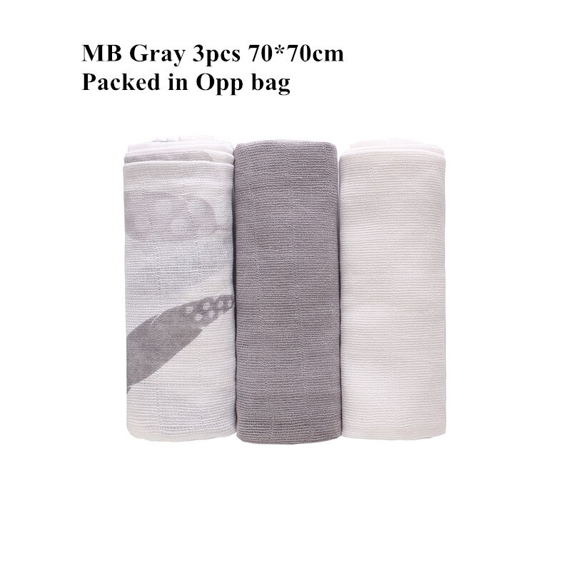 70*70cm 4pcs Muslin Baby Cloth Diaper Eco-friendly... – Grandado