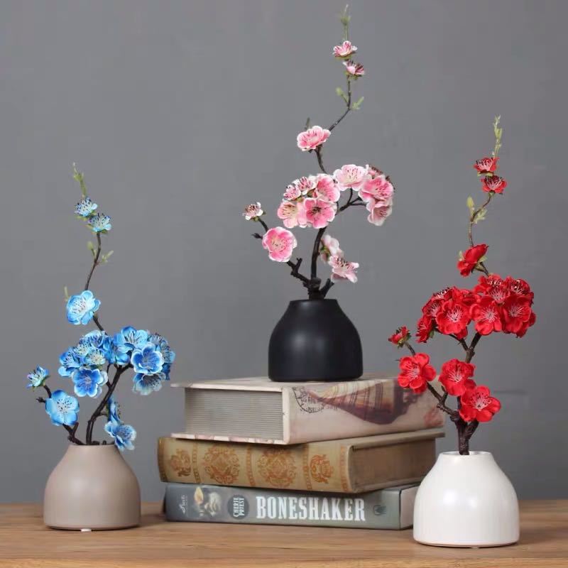 Single Bottle Small Embroidered Plum Flower Arrang... – Grandado