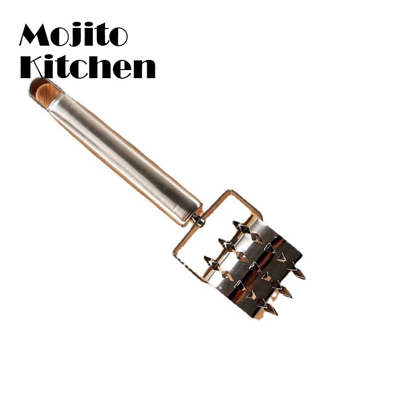 1Pcs Stainless Steel Meat Tenderizer Chopper Rolle... – Grandado