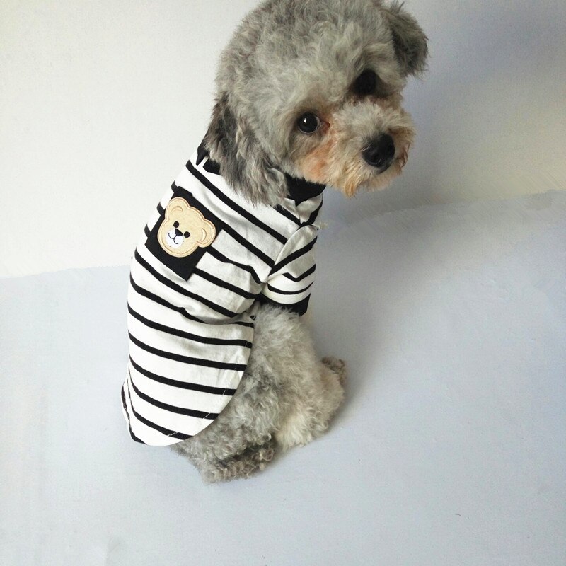 Pet Dog T-shirt Spring Summer Dog Clothes Tee Shir... – Grandado