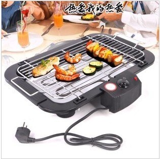 Plug in electric oven BBQ grill barbecue pan spitr... – Grandado
