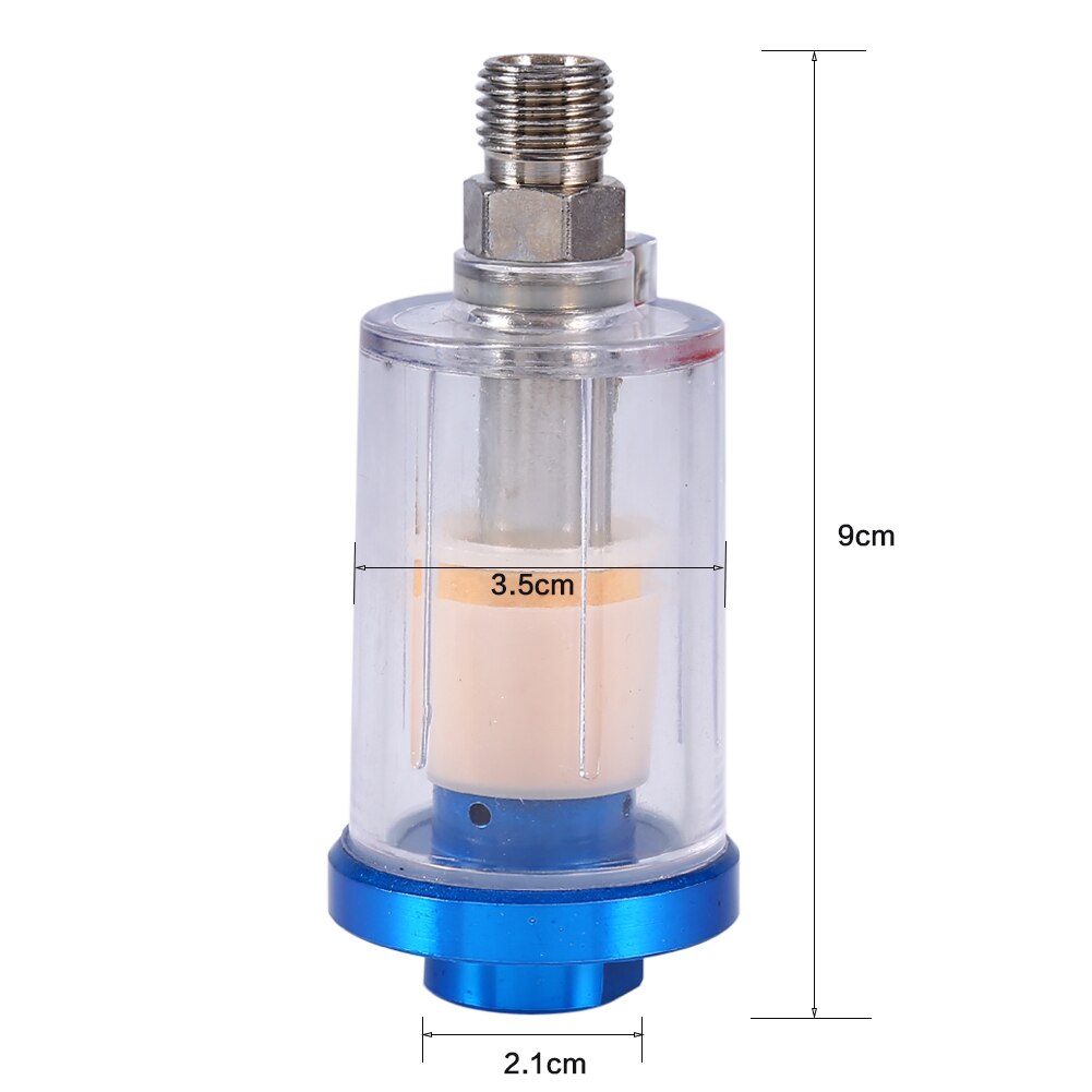 1pcs 150 mm 0-140PSI/10Bar Mini Air Pressure Regulator Aluminum alloy ...