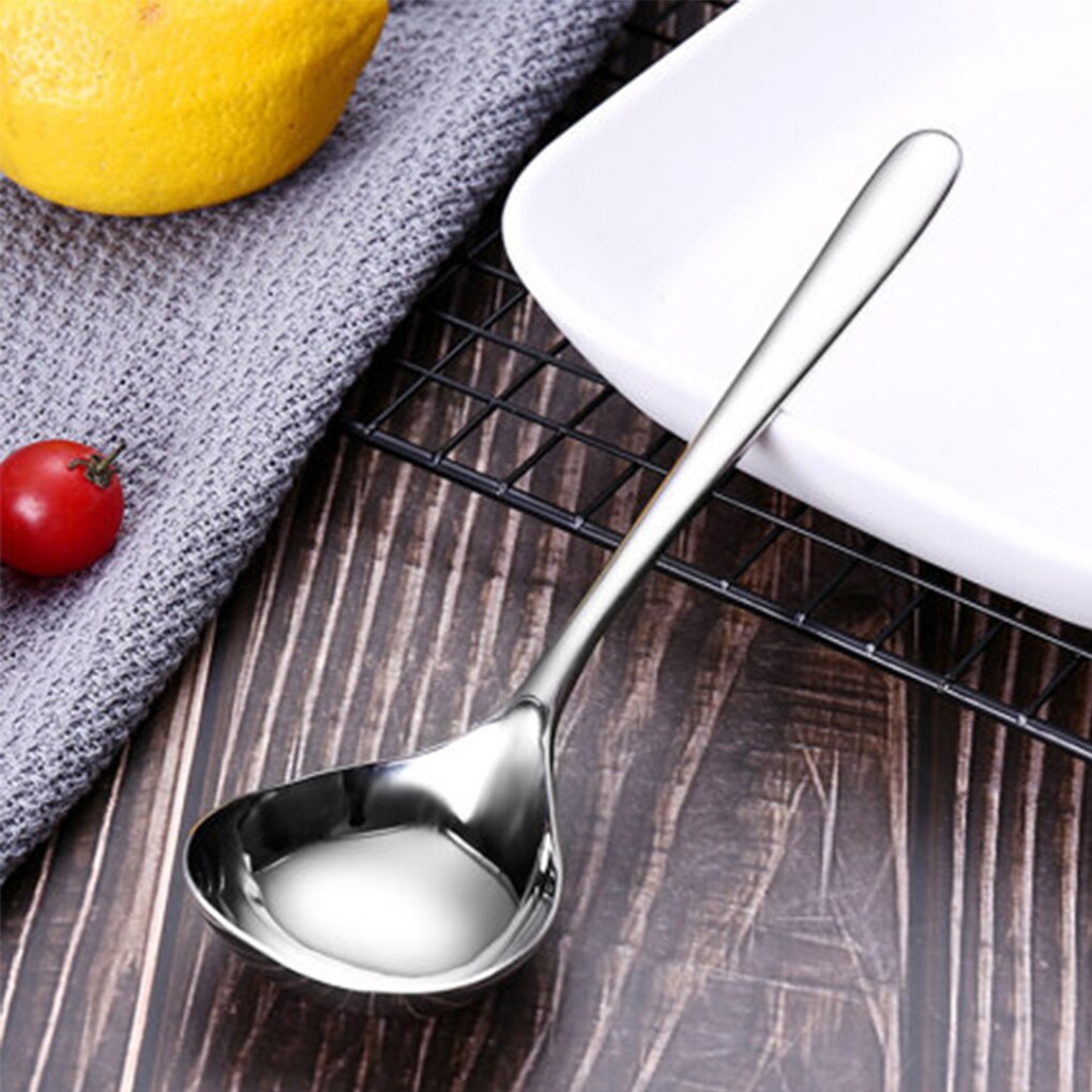 Rvs Opscheplepel Spiegel Afwerking Grote Soep Scoo... – Grandado