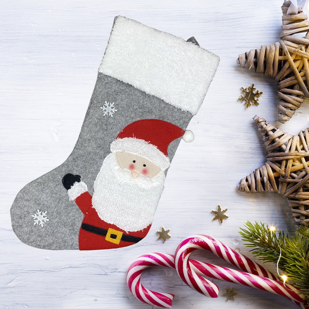 Santa Socks Year Knitted Christmas Socks Children ... – Vicedeal