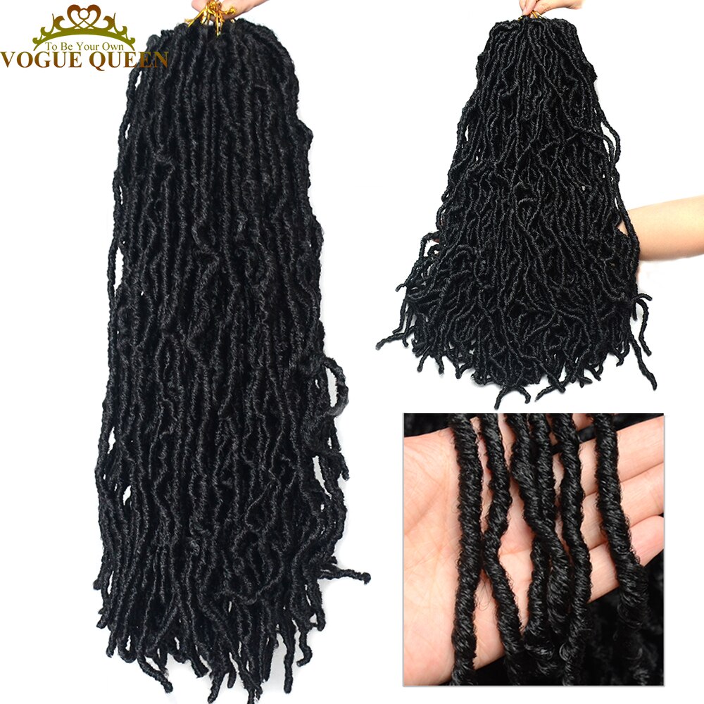 Vogue Queen Nu Locs Crochet Hair Synthetic Hair Na... – Grandado