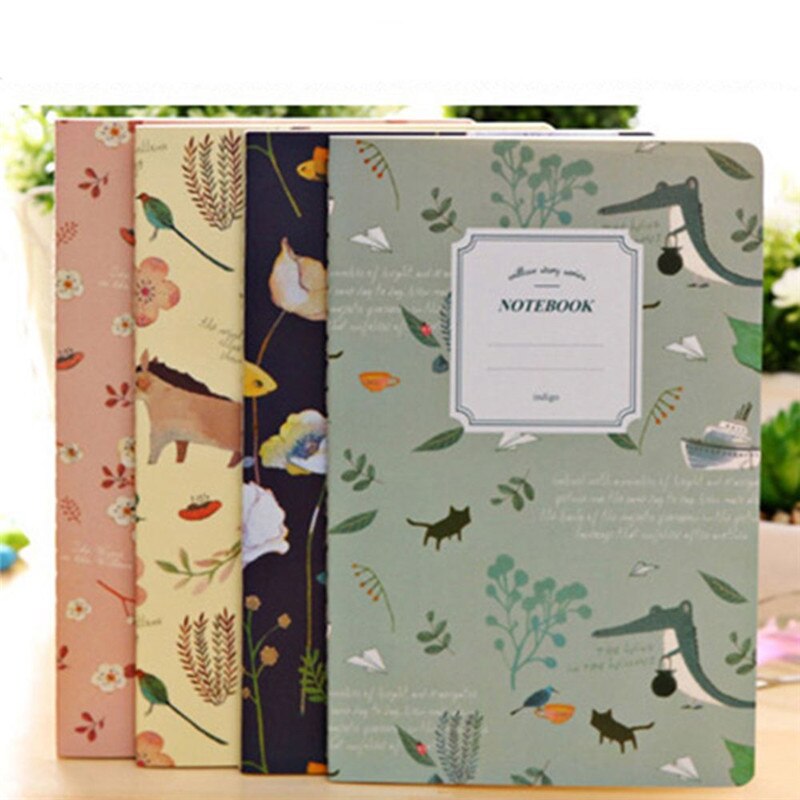 Cute Nature Animal Plant A5 Notebook 32 Page Notep... – Grandado
