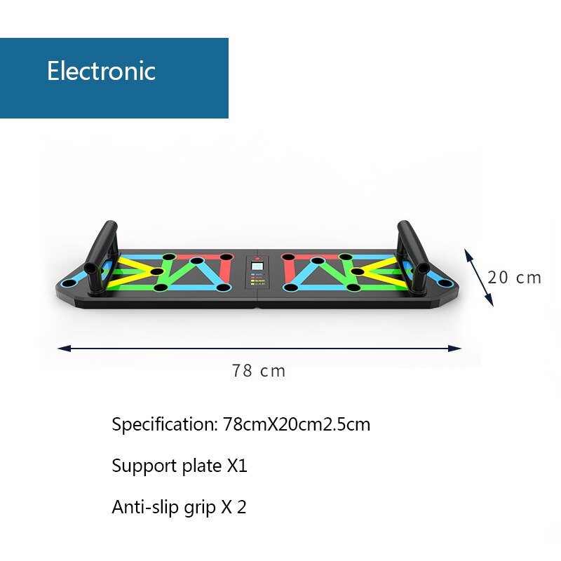 Push-up Bracket Fitness Equipment Home Chest Muscl... – Grandado