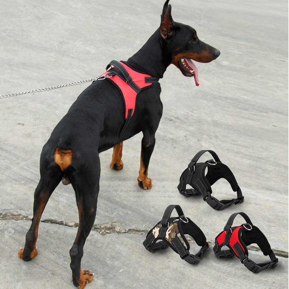 Large Dog Vest Harness No-Pull with Soft Pad Oxfor... – Grandado