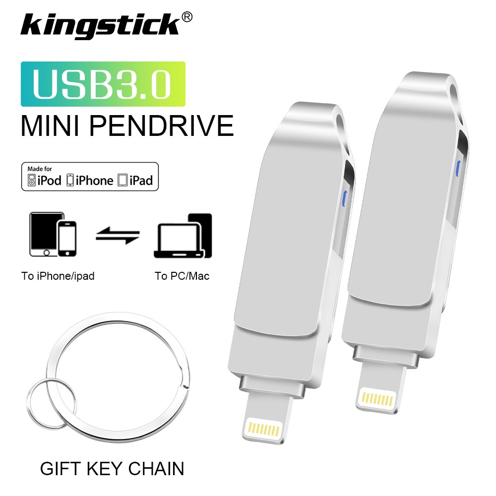 USB Flash Drive For iPhone X/8/7/7 Plus/6/6s/5/SE/... – Grandado