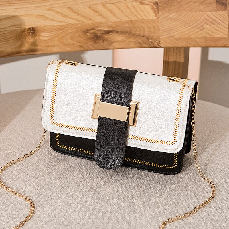 Small square bag shoulder messenger bag chain bag ... – Grandado