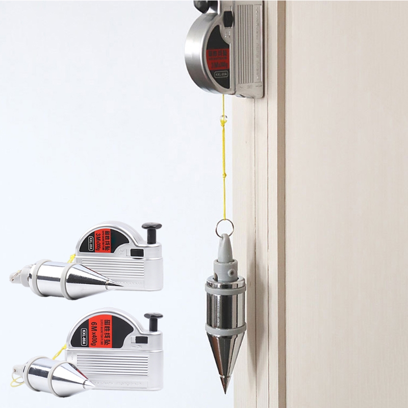 Magnetic Plumb Bob w/ String Quick-stabilizing Han... – Grandado