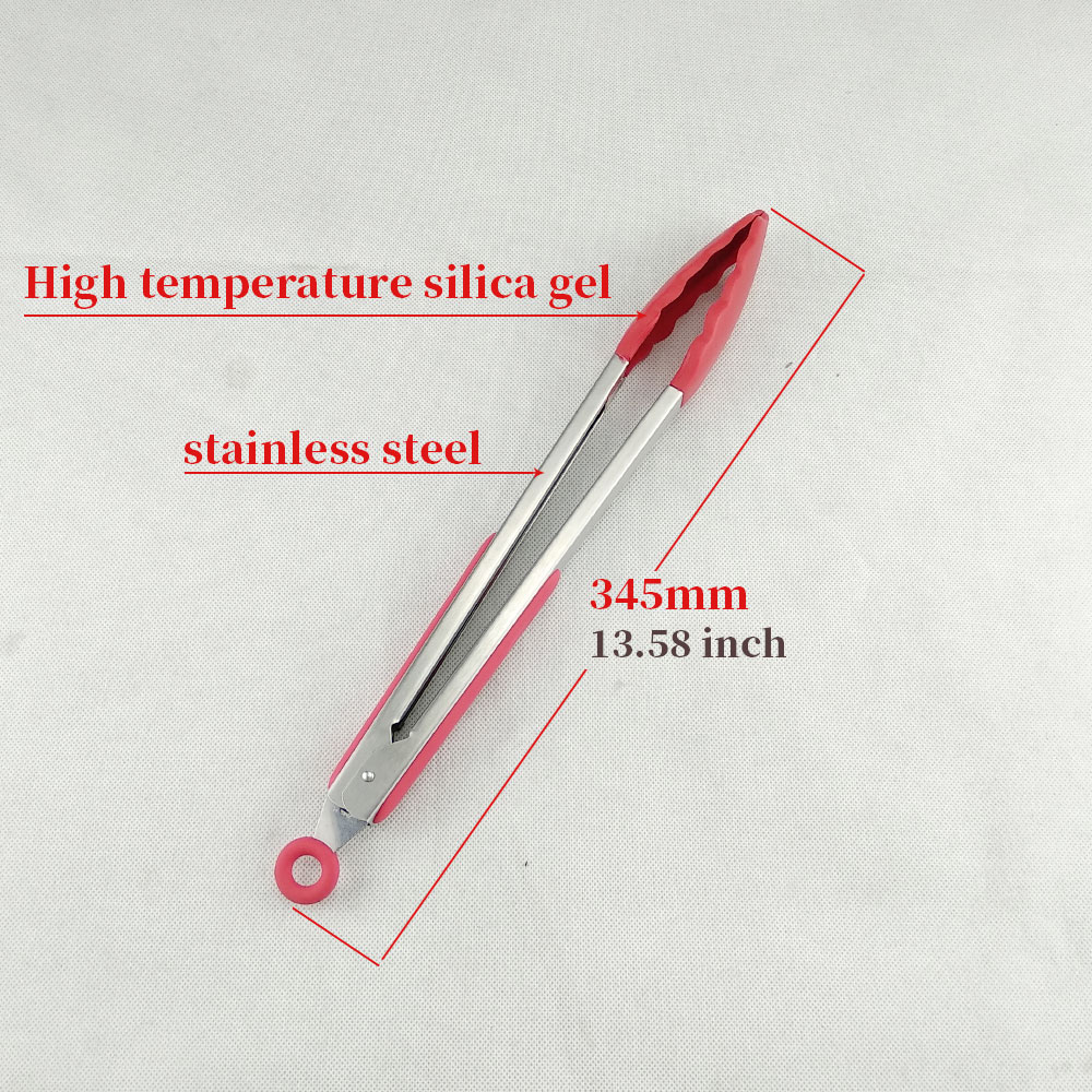 Non injury coating silicone barbecue pliers beef c... – Grandado