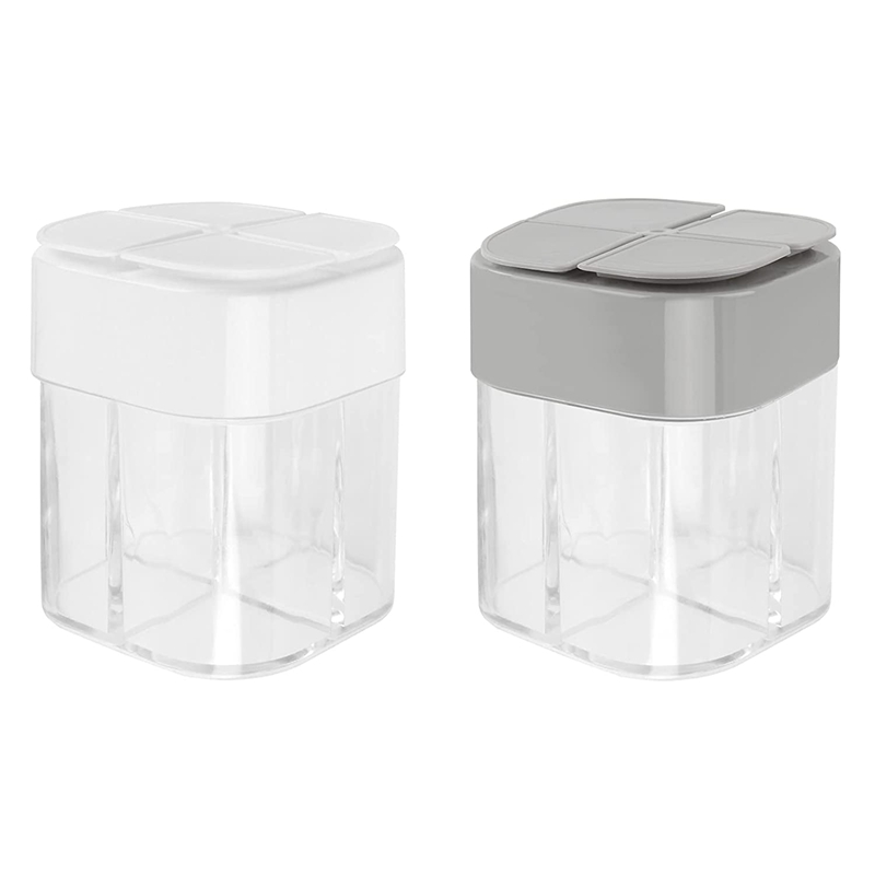 Spice Container,4Grid Seasoning Shaker Can Filter,... – Vicedeal