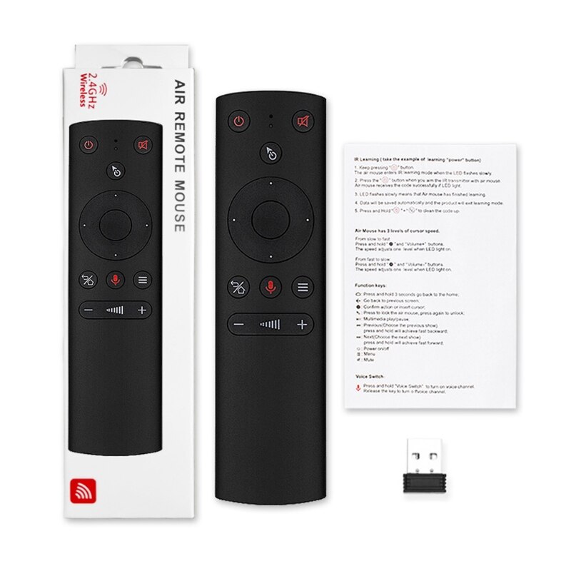 G21S Voice Control Air mouse Gyro Mic IR learning ... – Grandado