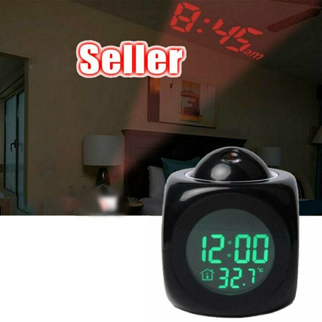 Voice Talking Time Alarm Clock DC 5V Wall/Ceiling ... – Vicedeal