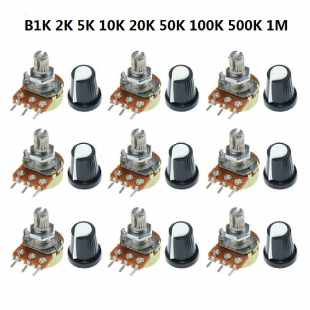 Potentiometer Kit With Cap 9PCS WH148 9 Specificat... – Grandado