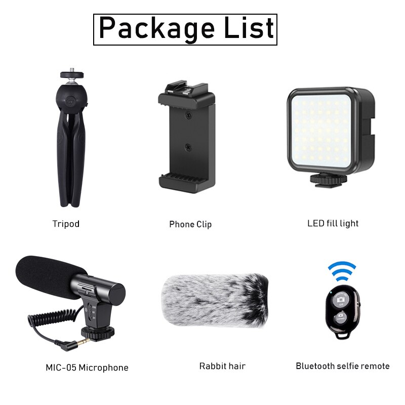 Jumpflash Vlog Tripod Vlogging Kits Live Selfie Fi... – Grandado