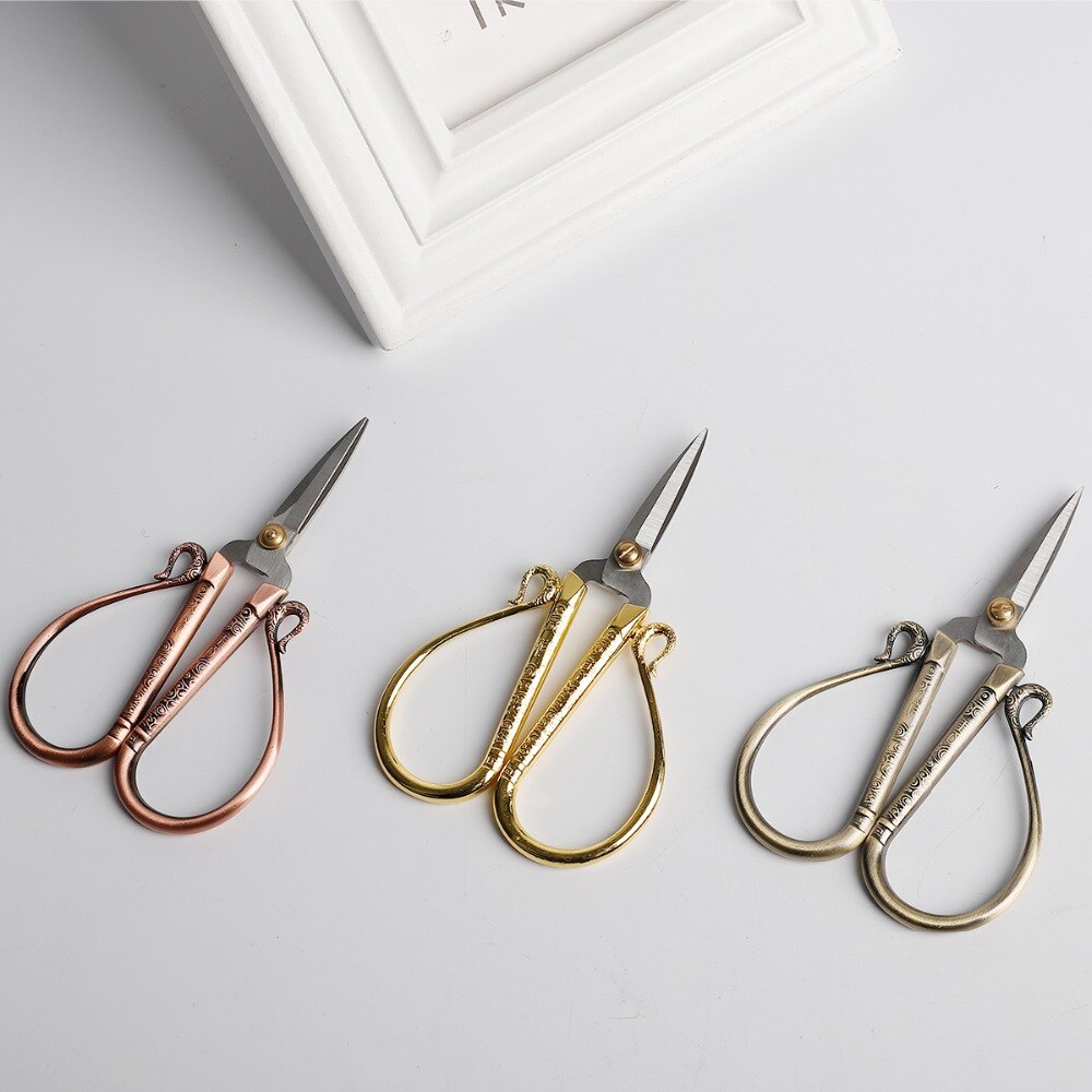 1pcs Antique Style Sewing Scissors Stainless Steel... – Grandado