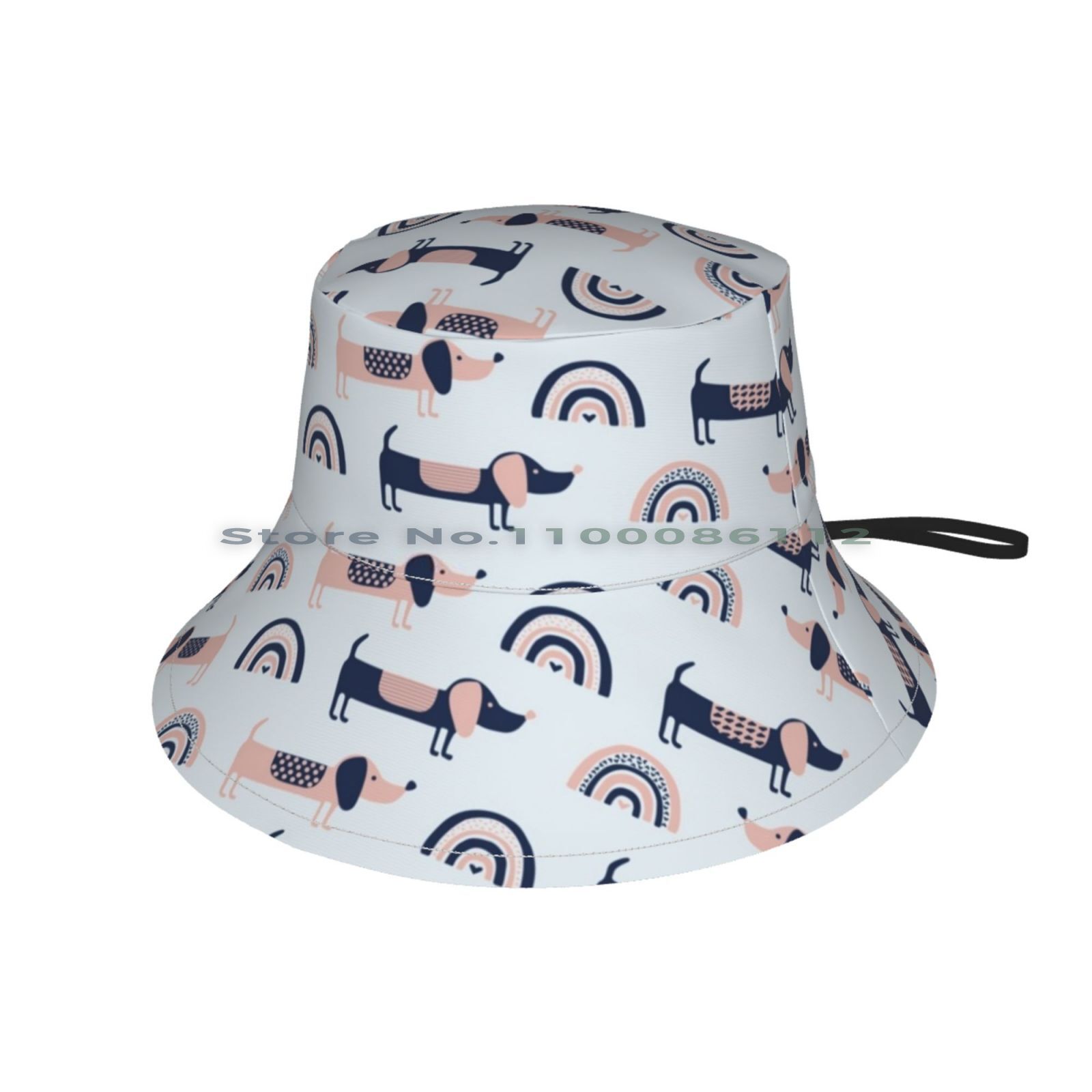 Rainbow Weiner Sausage Dog Bucket Hat Sun Cap Jent... – Vicedeal
