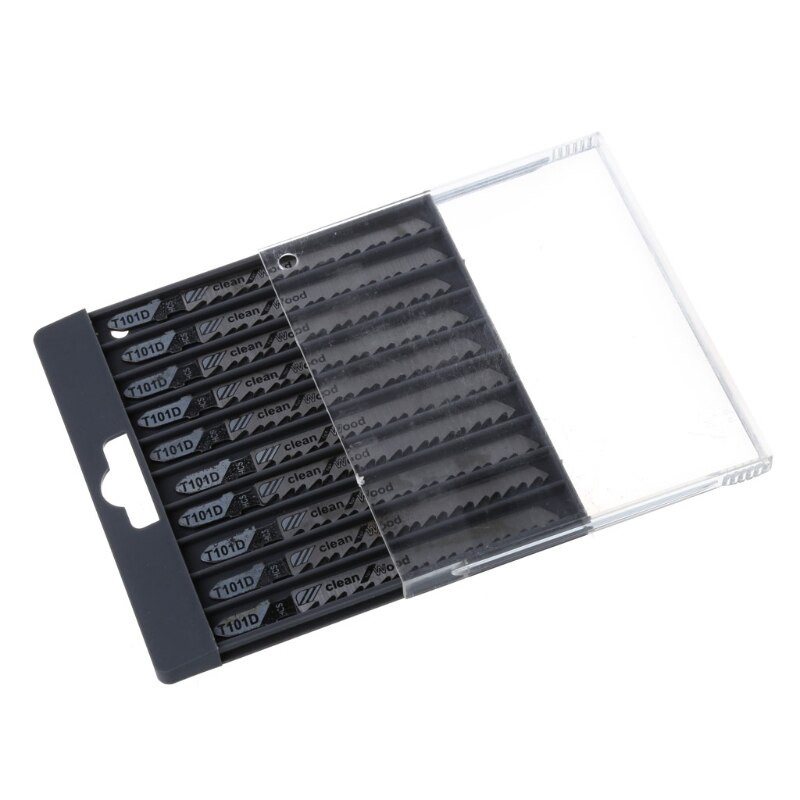 10 Pcs T101D 100mm HCS Jig Saw Blades Clean Cuttin... – Grandado