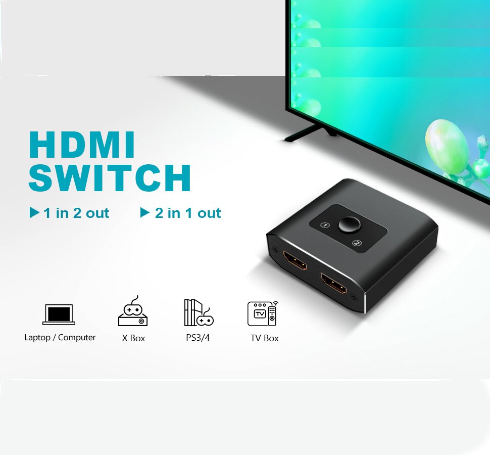 hdmi splitter hdmi switch 4K HDMI 2.0 bidirectiona... – Grandado