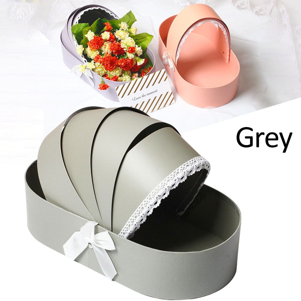 cradle flower box personality flower packaging box... – Grandado