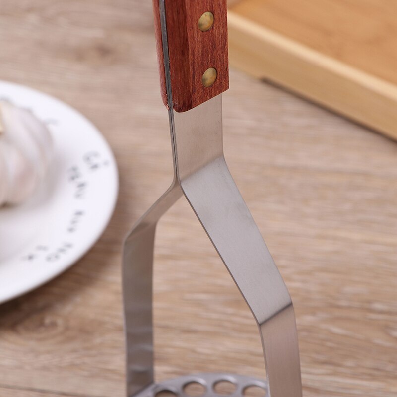 Stainless Steel Pusher Potato Masher With Broad Ma... – Vicedeal