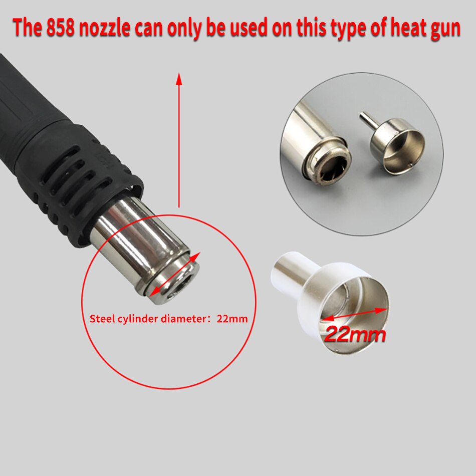 8pcs/lot 22mm Universal Nozzle Soldering station A... – Grandado