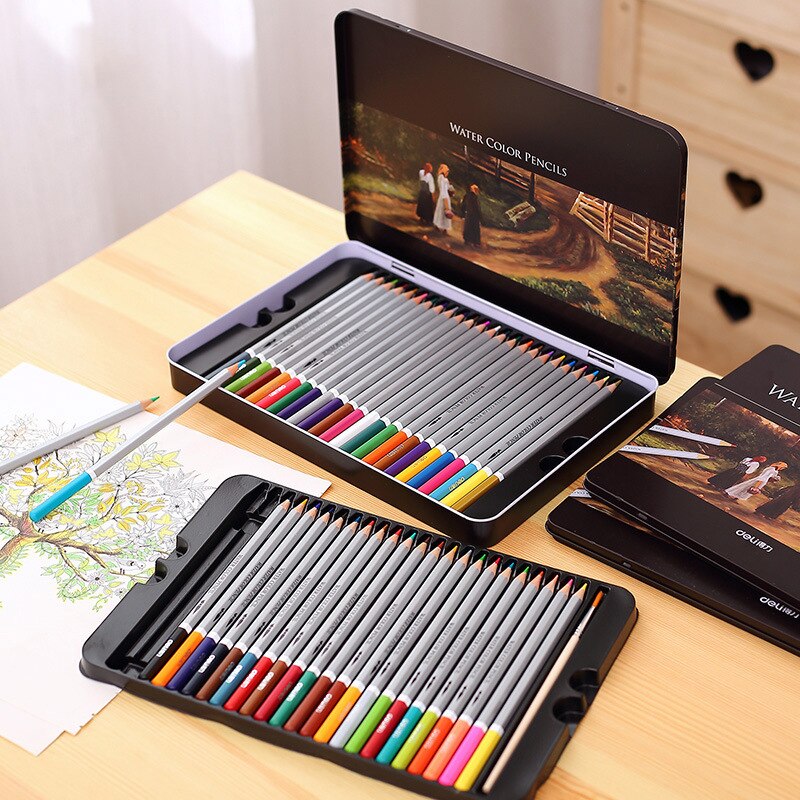 Drawing Colored pencils Watercolor Pencil Art Set ... – Vicedeal