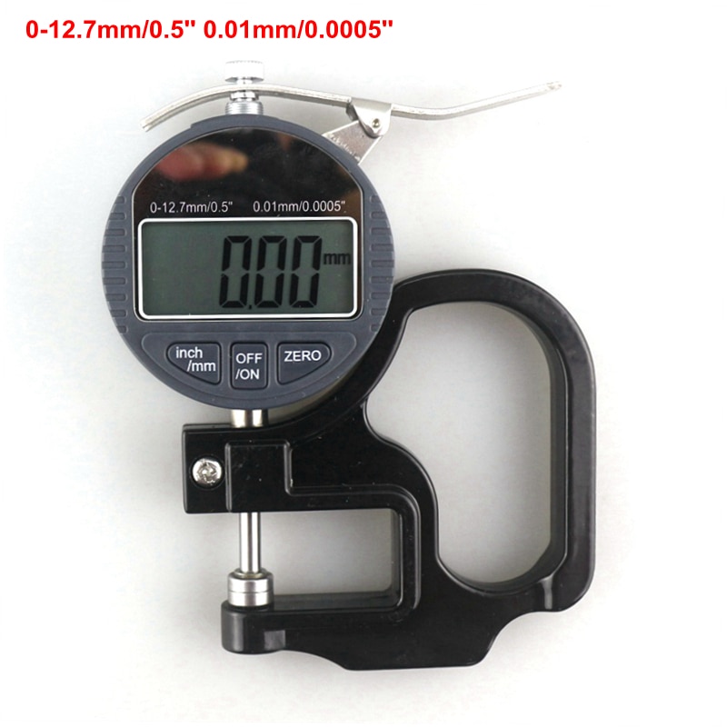 0-12.7mm/0.5 ''Digitale Dikte Tester Elekt... – Vicedeal