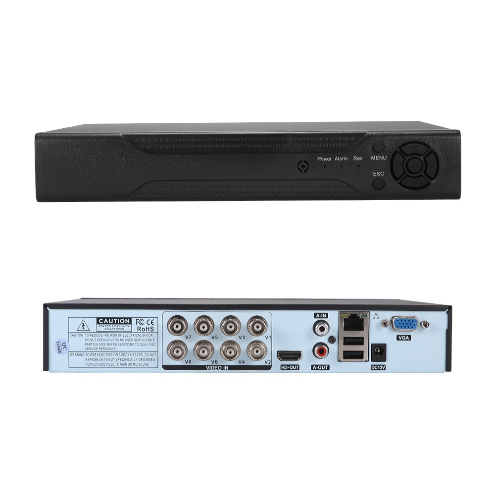 Powstro UK Video Recorder CCTV DVR 8 Channel AHD T... – Grandado