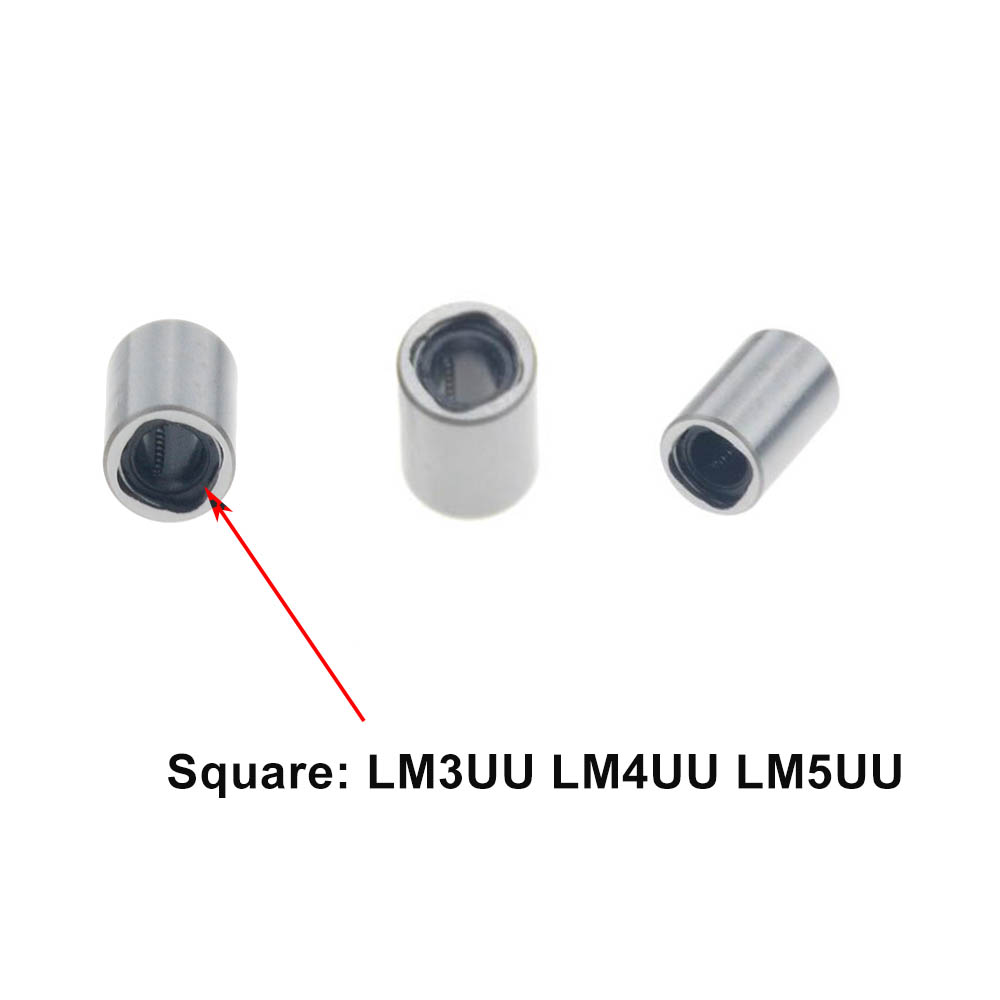 10PCS LM8UU Linear Bearings LM12LUU LM4UU LM5UU LM... – Vicedeal