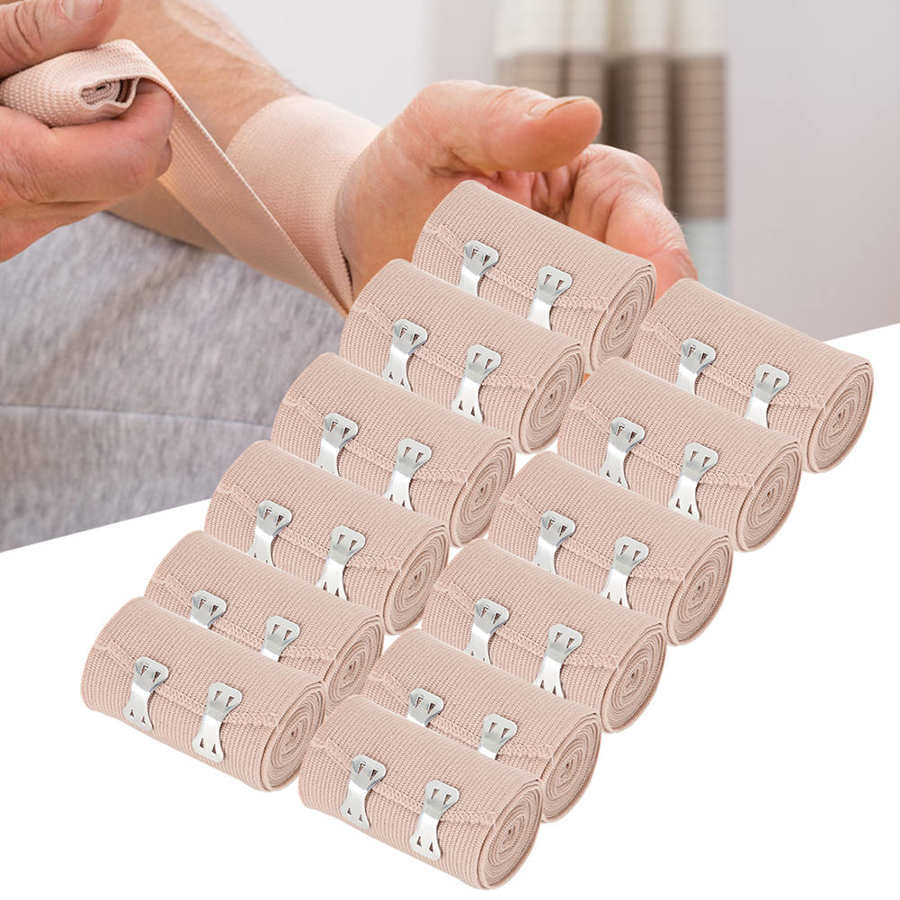12pcs 7.5cm x 4.5m high Elasticity Bandage Wound D... – Vicedeal