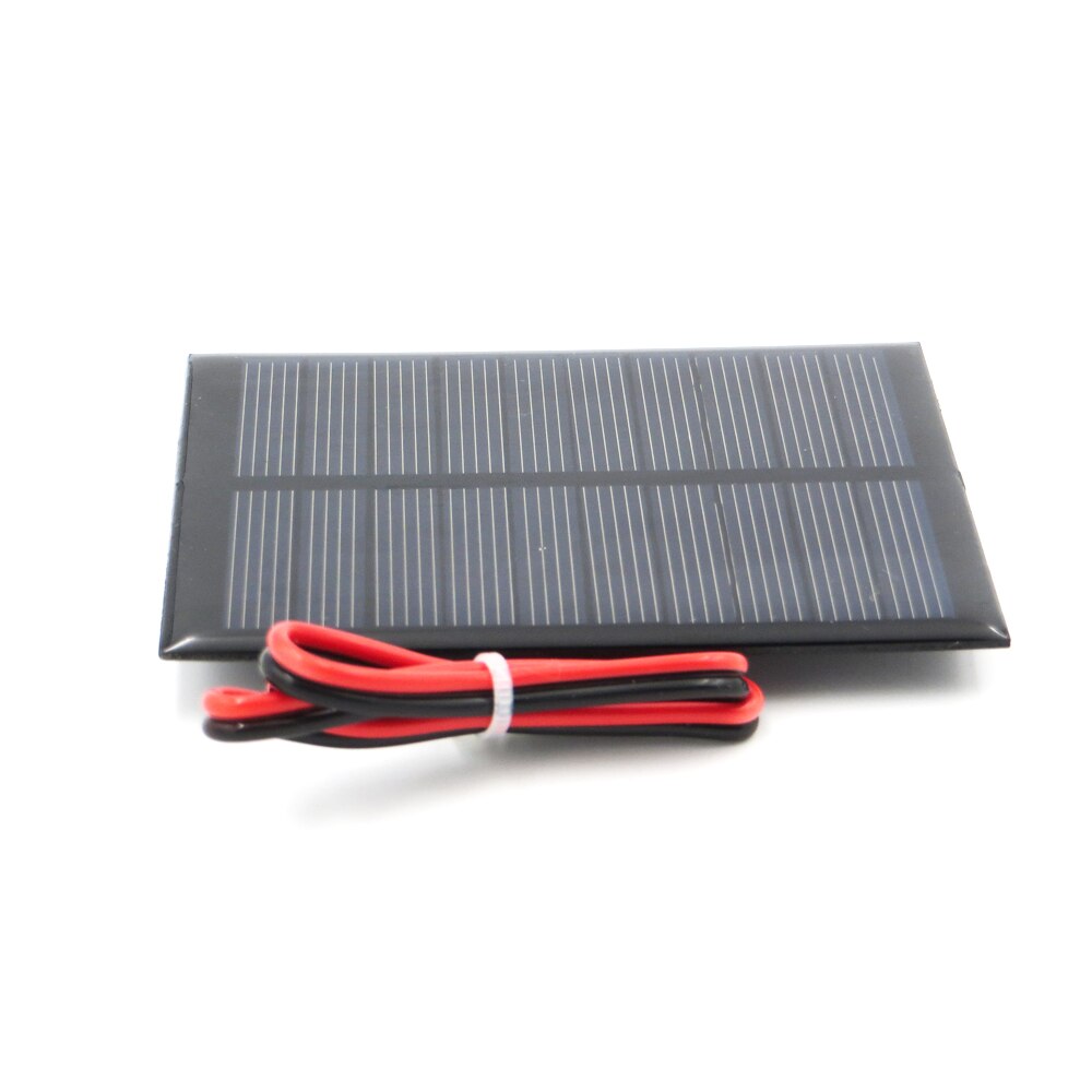 5 v 160ma 0.9 watt forlænger ledning solpanel poly... – Grandado