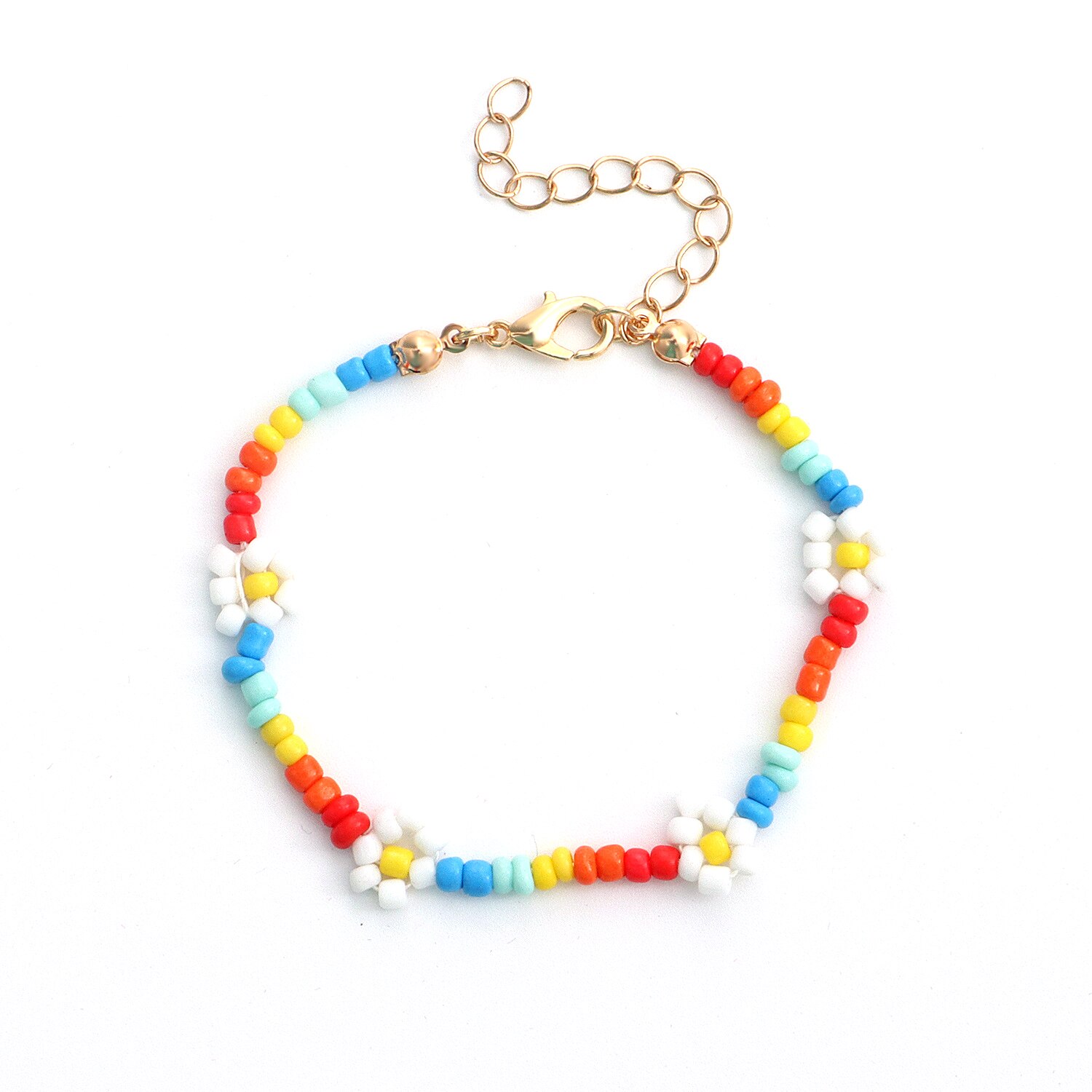 Colorful Seed Beads Shell Bracelet Handmade DIY Bo... – Grandado