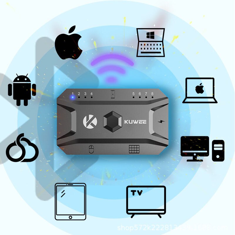 Mouse Keyboard Converter Bluetooth 5 0 From Wired Grandado