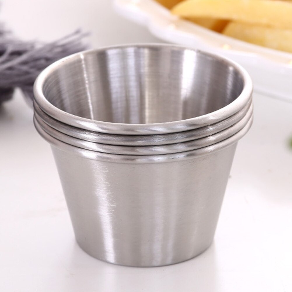 4pcs 304 Stainless Steel Pot Dipping Bowl Small Sa... – Grandado