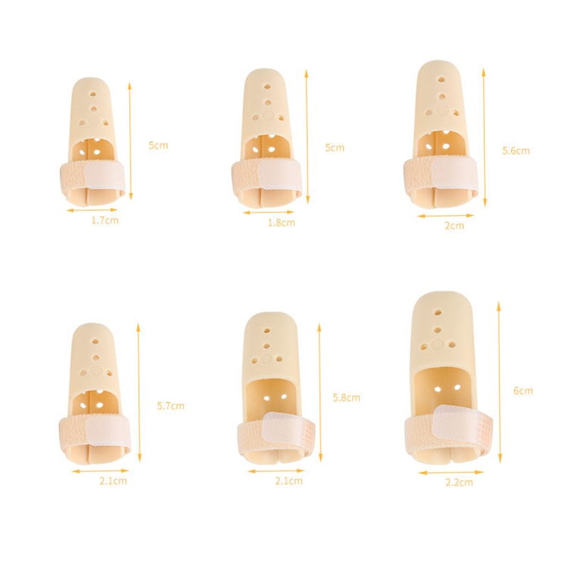 Newly 5pcs Finger Splint Brace Plastic Finger Supp... – Grandado