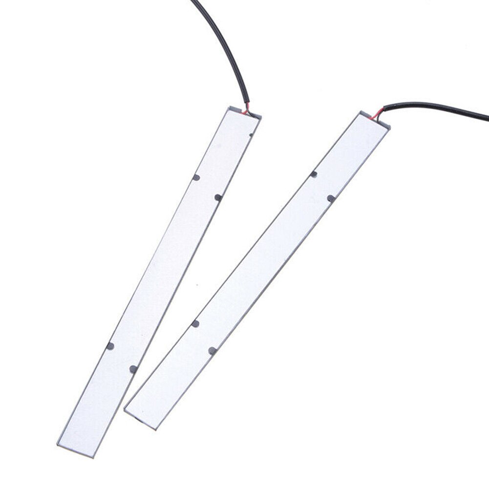 4pcs Car LED DRL COB Daytime Running Lights Strip ... – Vicedeal