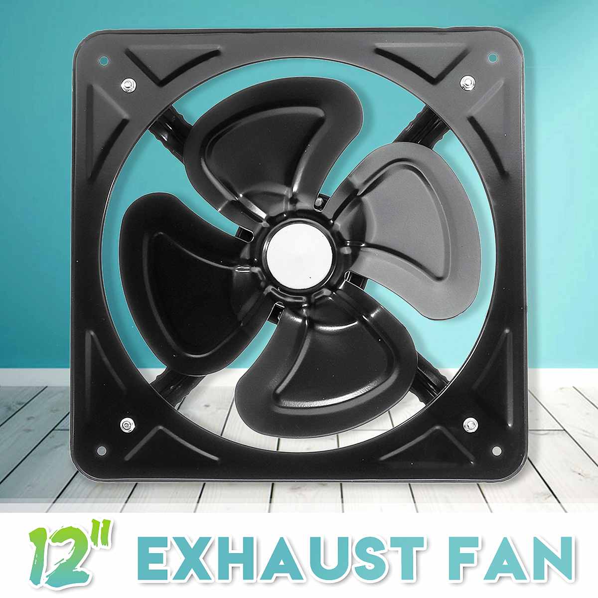 12 Inch 50W Exhaust Fan Axial Vent Fan Ventilation... – Vicedeal