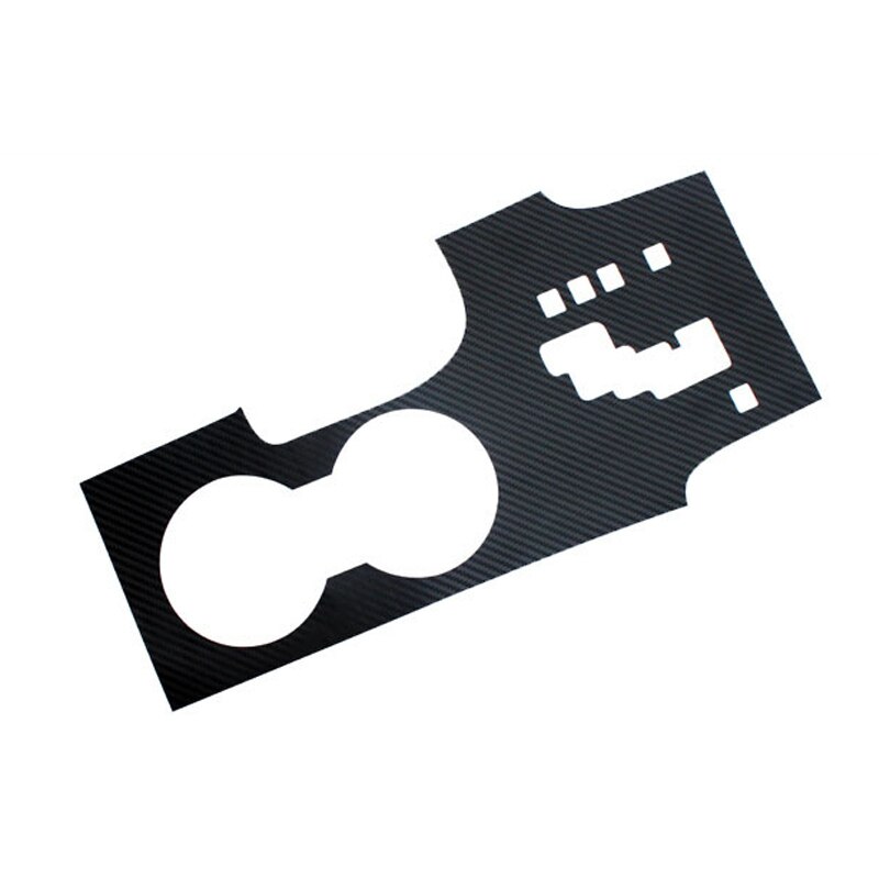 1pc/set car automatic gear panel decoration carbon fiber gear cover ...