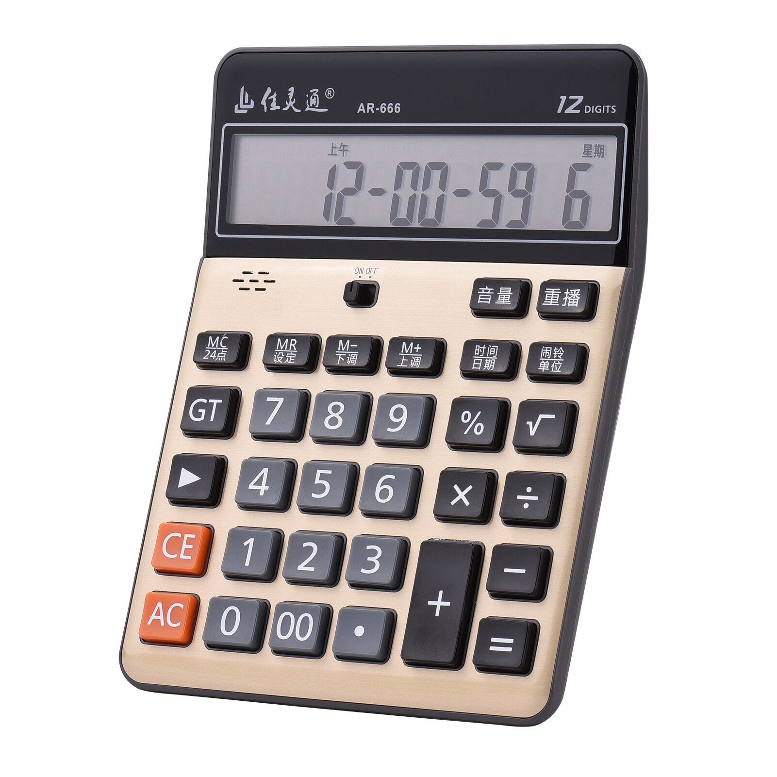 Elektronische Rekenmachine Muzikale Desktop Rekenm... – Vicedeal